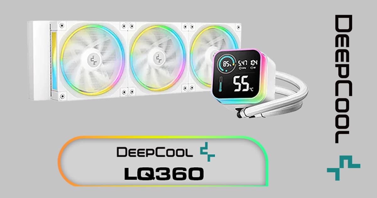 DeepCool LQ360-WH 360mm White Liquid CPU Cooler