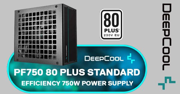 Deepcool PF750 750W 80 Plus Standard Power Supply