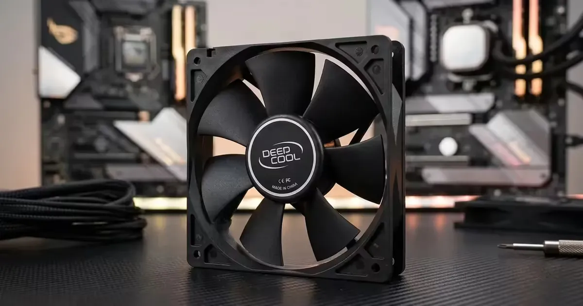 Deepcool XFAN 120 120mm Case Fan — Quiet Hydro Bearing | Evetech