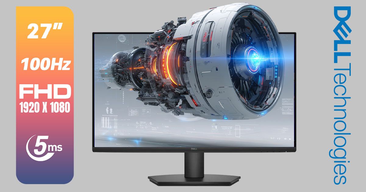 Dell SE2725HM 27" IPS Monitor 1920x1080 HDMI VGA