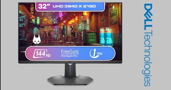 Dell G3223Q 32-Inch 144Hz 4K Gaming Monitor - Ultimate Gaming Experience
