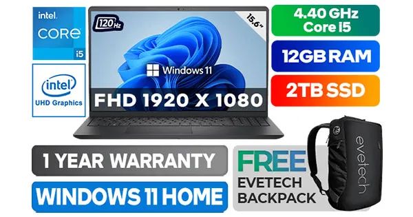 Dell Inspiron 15 3520 - 12th Gen Core i5 Laptop | 12GB RAM & 2TB SSD ...