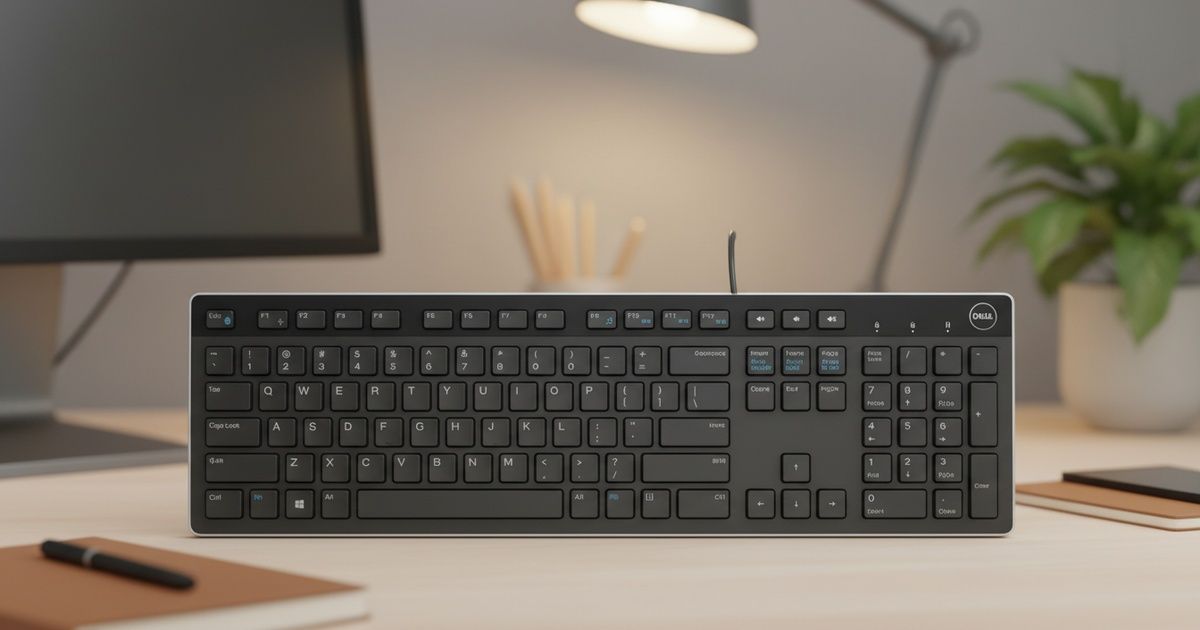 Dell KB216 Wired Keyboard — Comfortable, Durable Typing