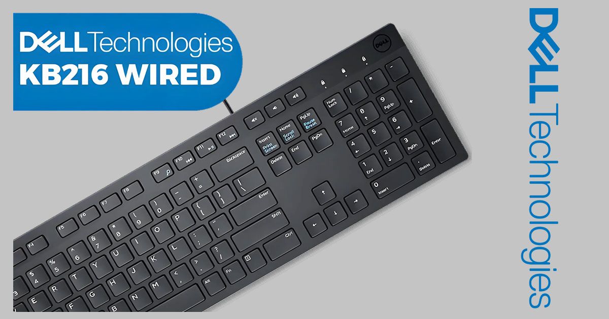 [OPEN BOX] Dell KB216 Wired Keyboard - Reliable & Affordable Keyboard ...