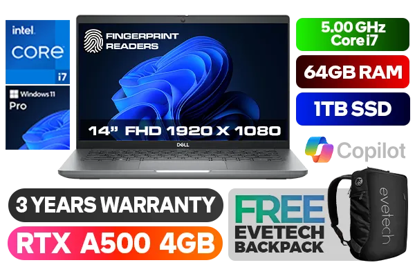 DELL Precision 3480 Workstation Laptop | Intel Core i7 | RTX A500 ...