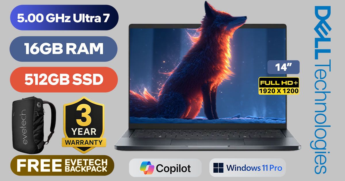 Dell Pro 14 PA14250 16GB/512GB | Professional Ultrabook