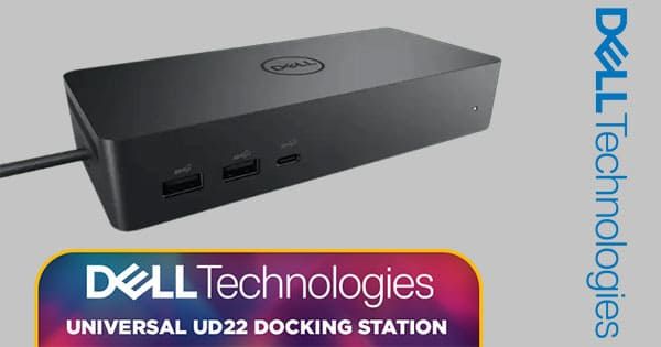 Dell Universal UD22 Docking Station - Black | Enhance Connectivity ...