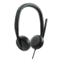 Dell WH3024 Wired Headset with AI Noise-Canceling Mic