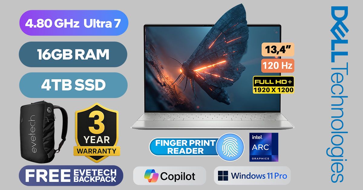 Dell XPS 13 9350 - Powerful Intel Core Ultra 7 Ultrabook | 4TB SSD ...
