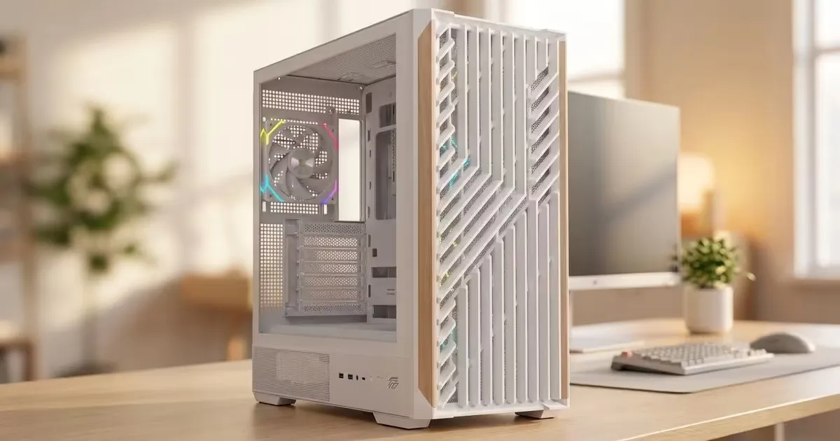 EINAREX Pulse P800 ATX Mid-Tower Gaming Case - White | Evetech