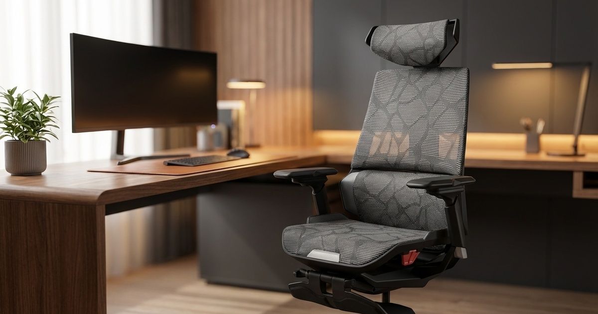 Enova Bloodragon BLS Gaming Chair Gold — 136kg Capacity