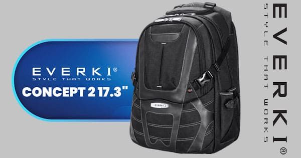 EVERKI Concept 2 EKP133B Premium Notebook Backpack - Stylish & Functional