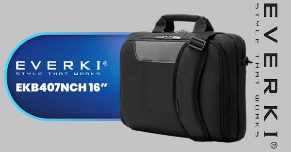 Everki EKB407NCH Advance Laptop Bag - Premium Protection & Style