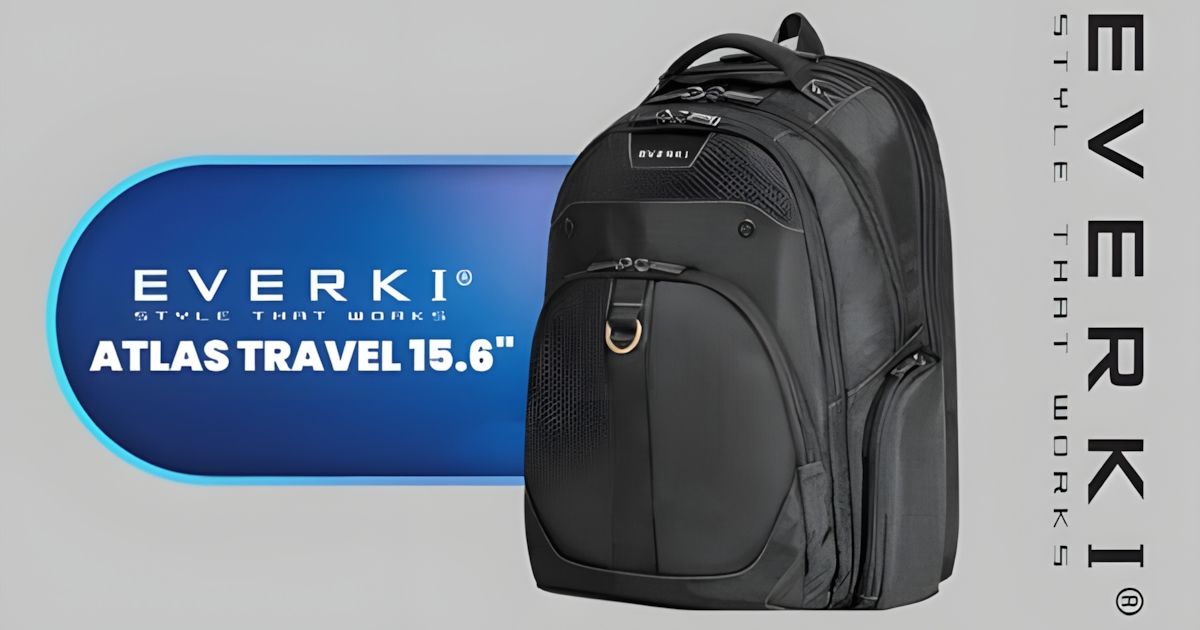 EVERKI EKP121S15 ATLAS 11/15.6 Backpack - Ultimate Comfort & Protection