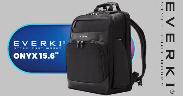 Everki ONYX EKP132 Laptop Backpack - Stylish & Functional