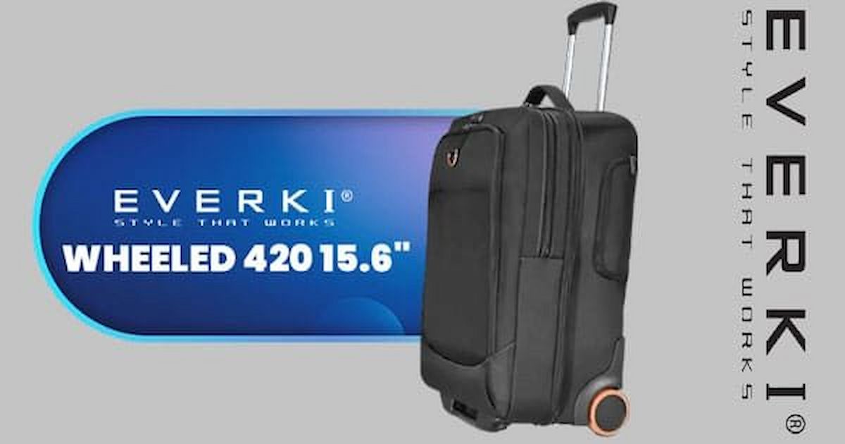 EVERKI WHEELED 420 EVE008 15.6"–18.4" Laptop Trolley Bag