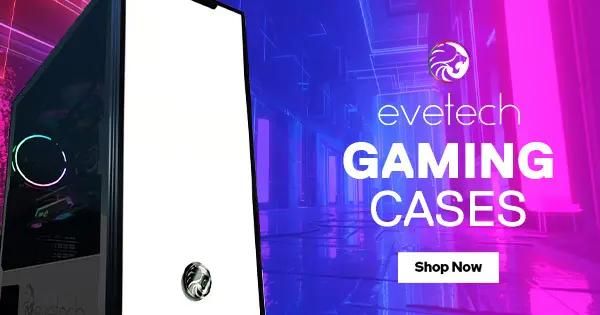 Shop Evetech Gaming Cases - Stylish PC Cases & Premium Cooling