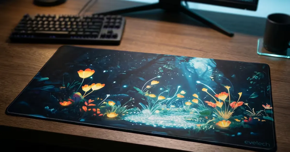 Evetech Glimmer Gaming Mousepad 880x440x5mm | Evetech