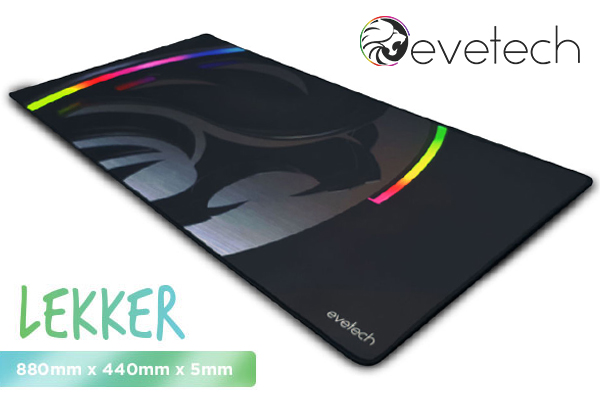 Evetech LEKKER XXL Gaming Mousepad - Best Deal - South Africa