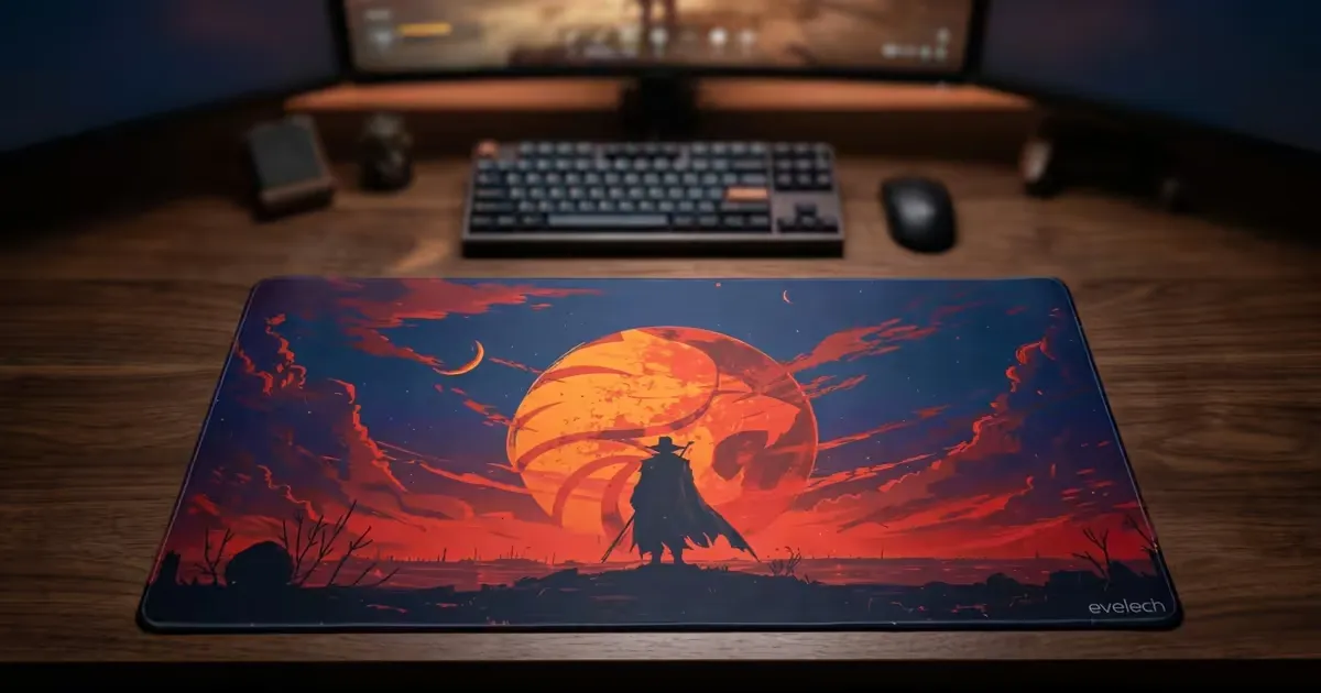 Evetech OUTLAW Gaming Mousepad 880x440x5mm - XL Desk Mat | Evetech