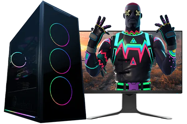 AMD RYZEN 7 5700 4.6GHz RX 7700 XT 12GB Budget Gaming PC