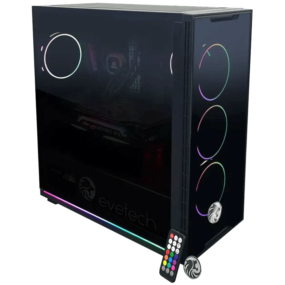 Evetech TRIO Gaming Case - Ultimate Performance and Style
