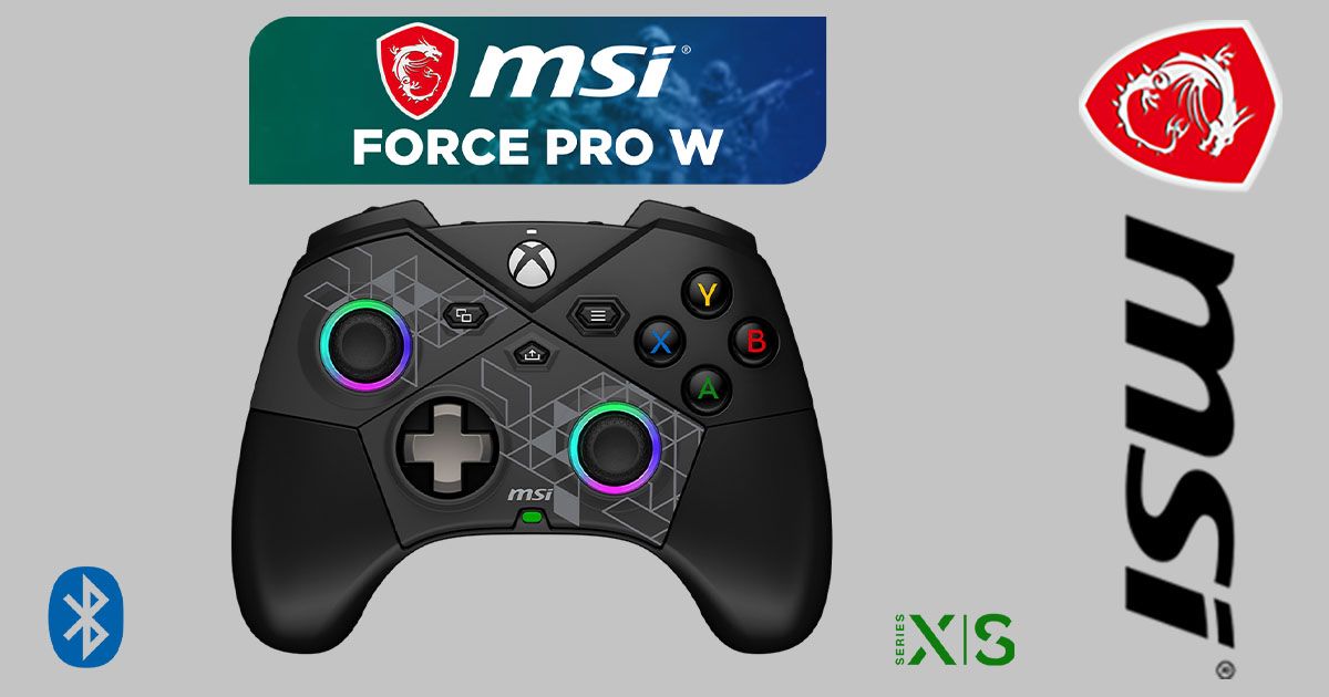 FORCE PRO W Controller S10-43G0260-C54 — Wireless, USB-C, 48h