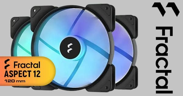 Fractal Design Aspect 12 RGB Case Fan 3Pack - Brighten Your Build