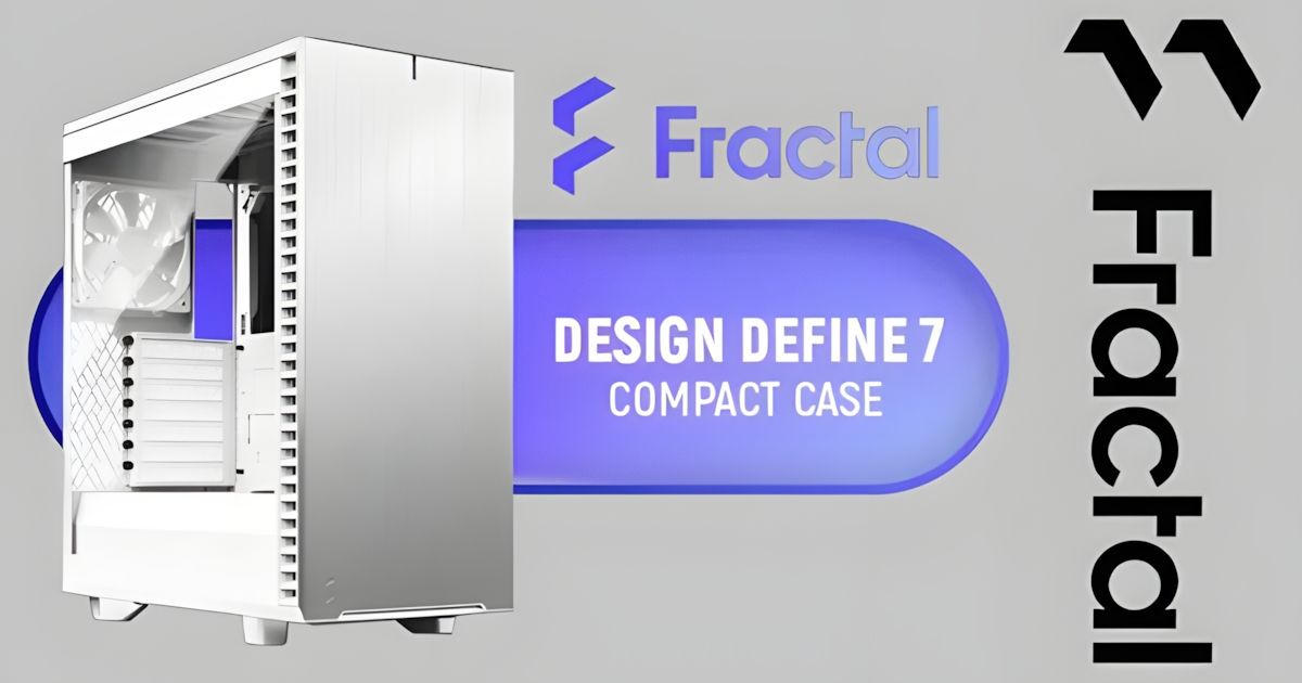 Fractal Define 7 Compact FD-C-DEF7C-04 White Mid Tower Case