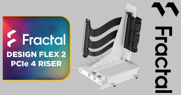 Fractal Design Flex 2 FD-A-FLX2-002 White PCIe 4 Riser