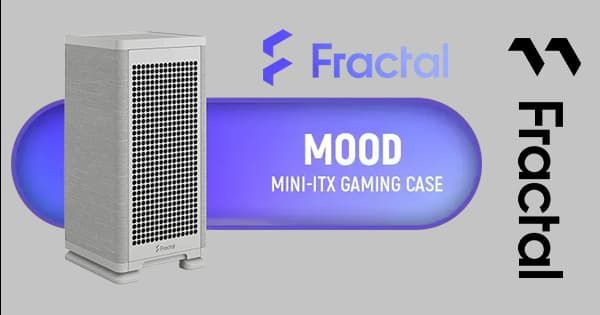 Fractal Mood Light Gray FD-C-MOD1N-01 Compact PC Case