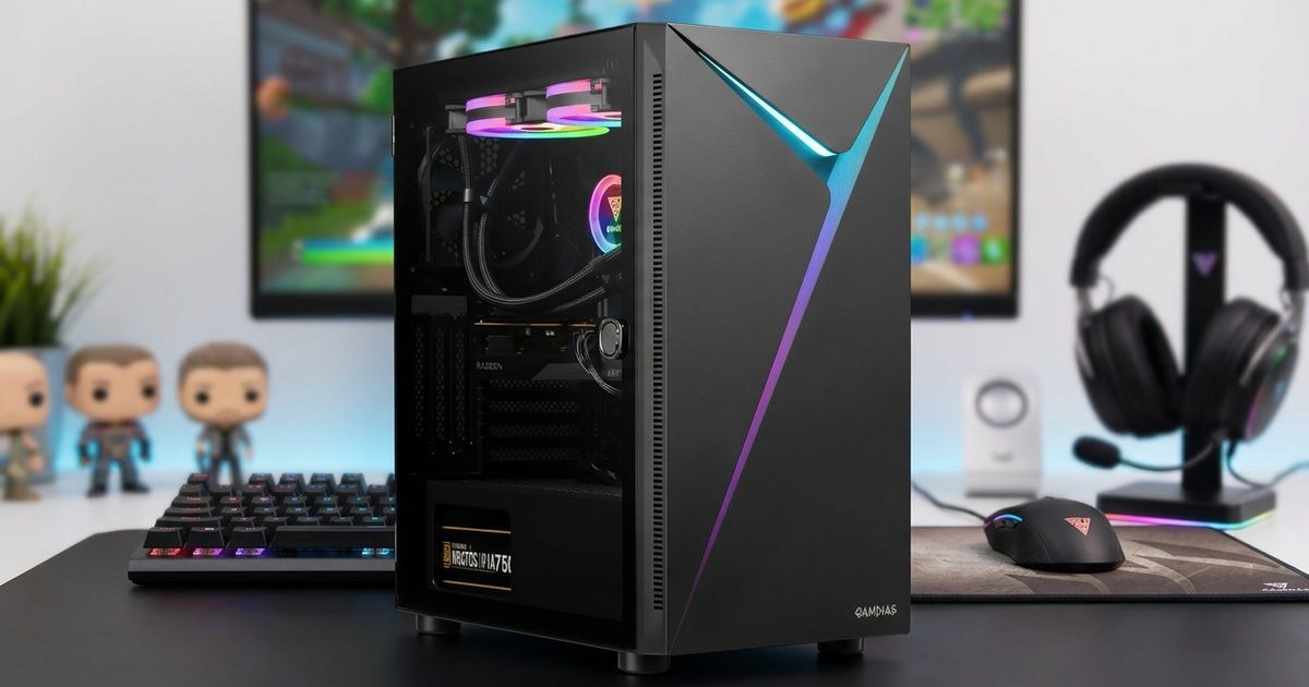 Gamdias ARGUS E4 Elite ATX Tempered Glass Gaming Case | Evetech