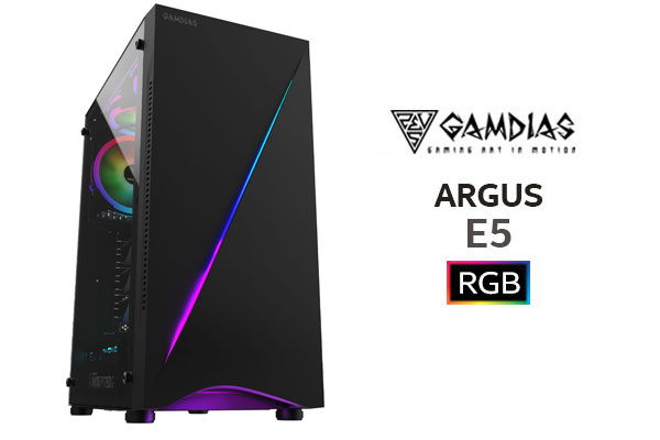 Gamdias ARGUS E5 Gaming Case - Best Deal - South Africa