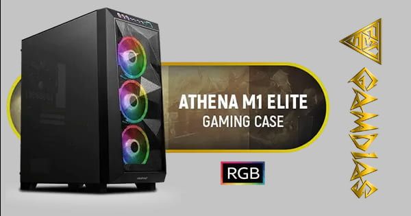 Buy Gamdias Athena M1 Elite Gaming Case Black - Ultimate Performance ...