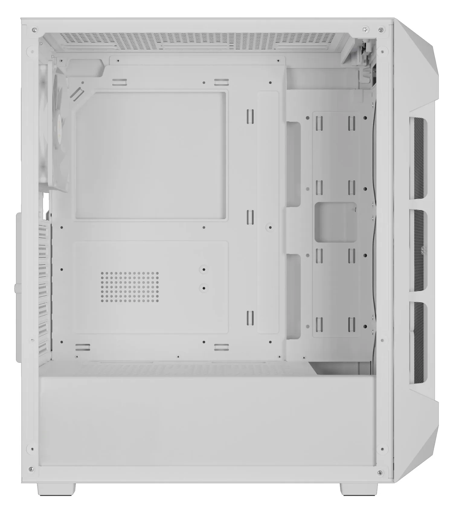 Gamdias AURA GC1 Elite Gaming Case White