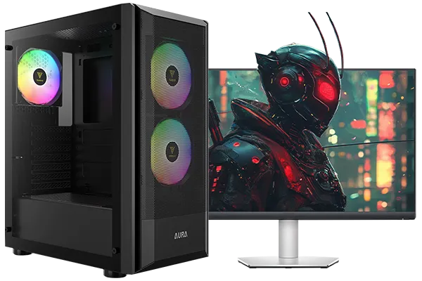 RYZEN 5 7600 Budget Gaming PC - 5.1GHz, ARC A380, 6GB DDR5