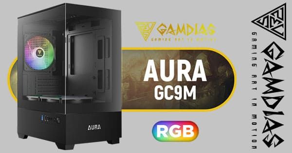 Gamdias AURA GC9M Gaming Case - Unleash Your Gaming Setup