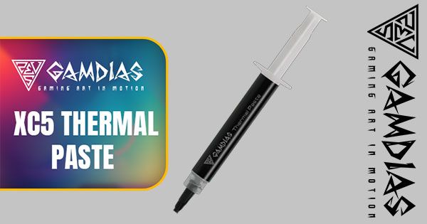 Gamdias XC5 Thermal Paste - Superior Thermal Conductivity for High ...
