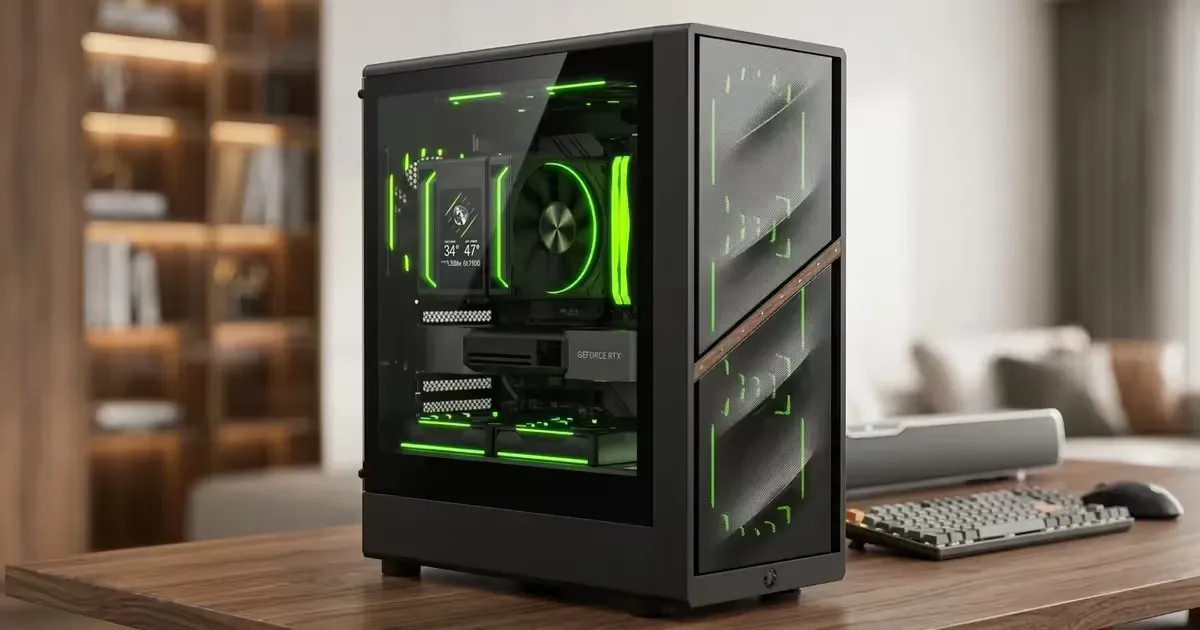 Gamemax AERIS 330 Micro-ATX Gaming Case, Black | Evetech