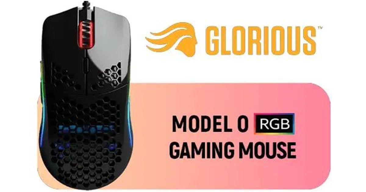 Glorious Model O Gaming Mouse - Glossy Black | Ultra-Lightweight & High ...