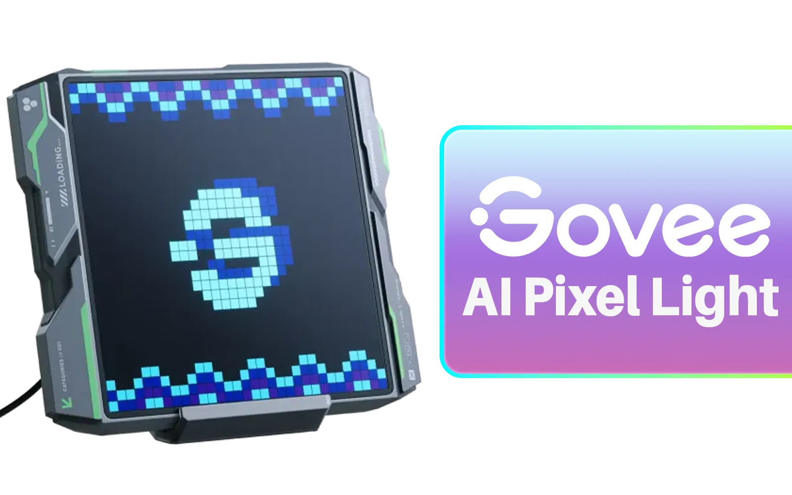 GOVEE H8630C81 AI Pixel Light — 1024 LED RGBIC Pixel Display