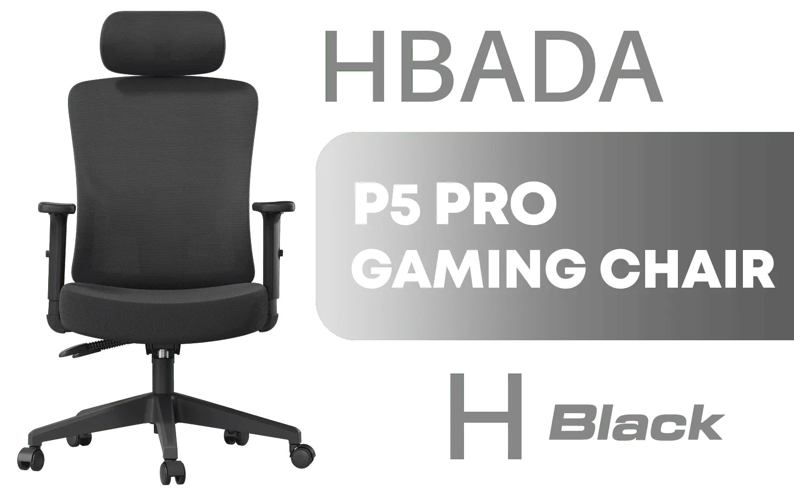 HBADA P5-Pro Office Chair P302BLD — Ergonomic 135° Recline
