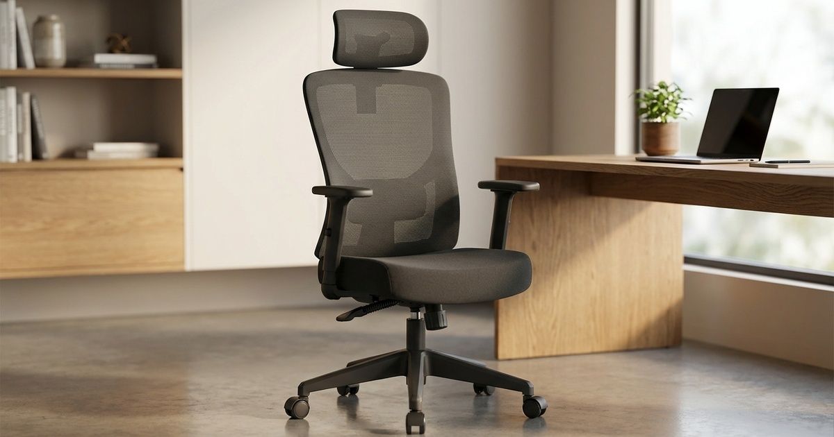 HBADA P5-Pro Office Chair P302BLD — 2D Lumbar, 135° Recline