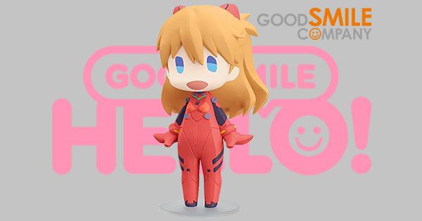 Good Smile Asuka Shikinami Chibi Figure – Adjustable Neck