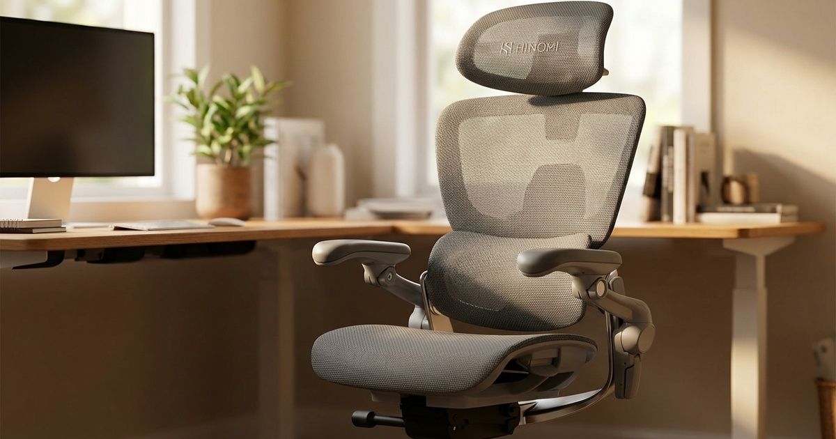 Hinomi H2 Pro Ergonomic Office Chair — Lumbar + 6D Arms