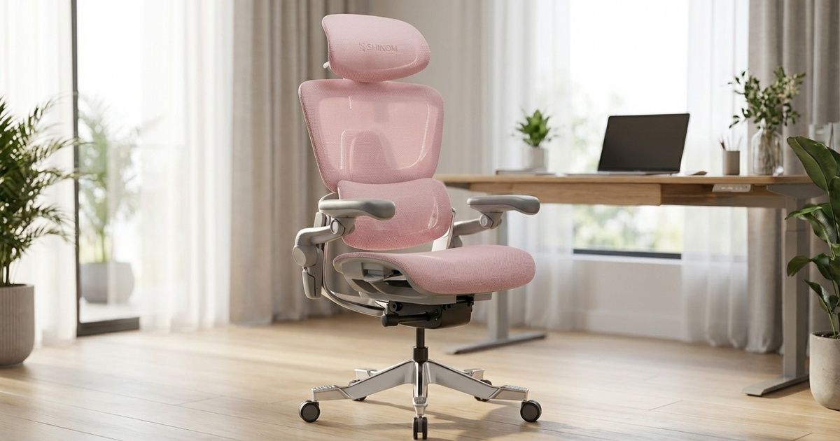 Hinomi H2 Pro H2PRO-PNK Ergonomic Home Office Chair | Evetech