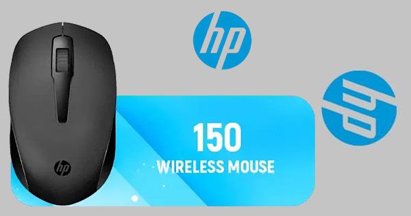 HP 150 Wireless Mouse 1600 DPI — Ergonomic Ambidextrous