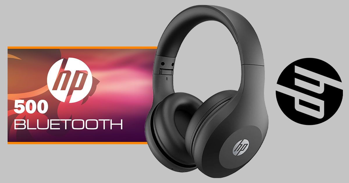 HP 500 Bluetooth Headphones - Premium Wireless Sound in Black
