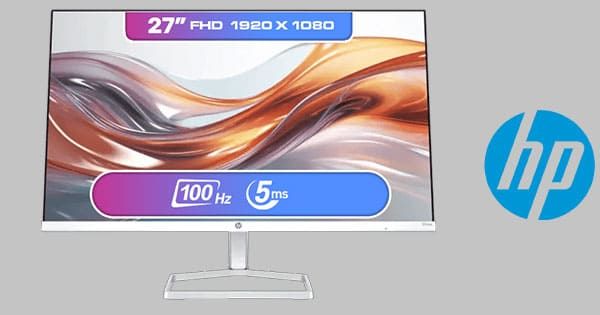 HP 527SA G5 FHD Gaming Monitor - White Silver | High Performance ...