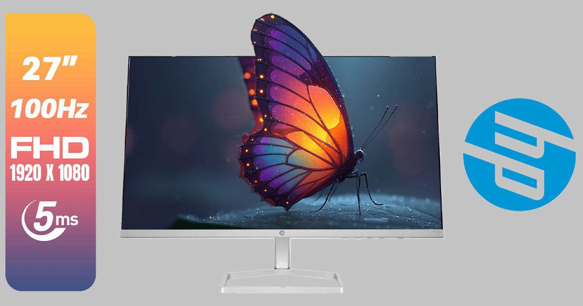 HP 527SW G5 27" FHD Gaming Monitor — IPS, Eye Ease